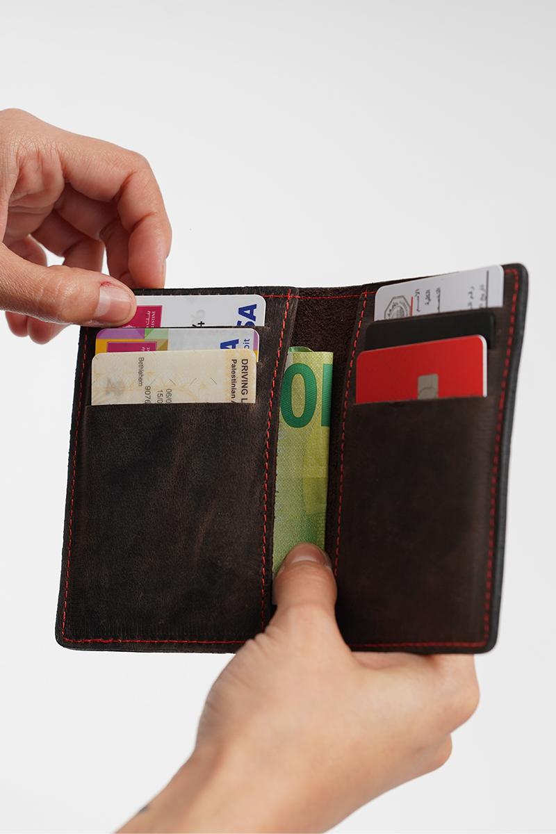 Sumud Stories™ Masari Leather Wallet – HirbawiUSA
